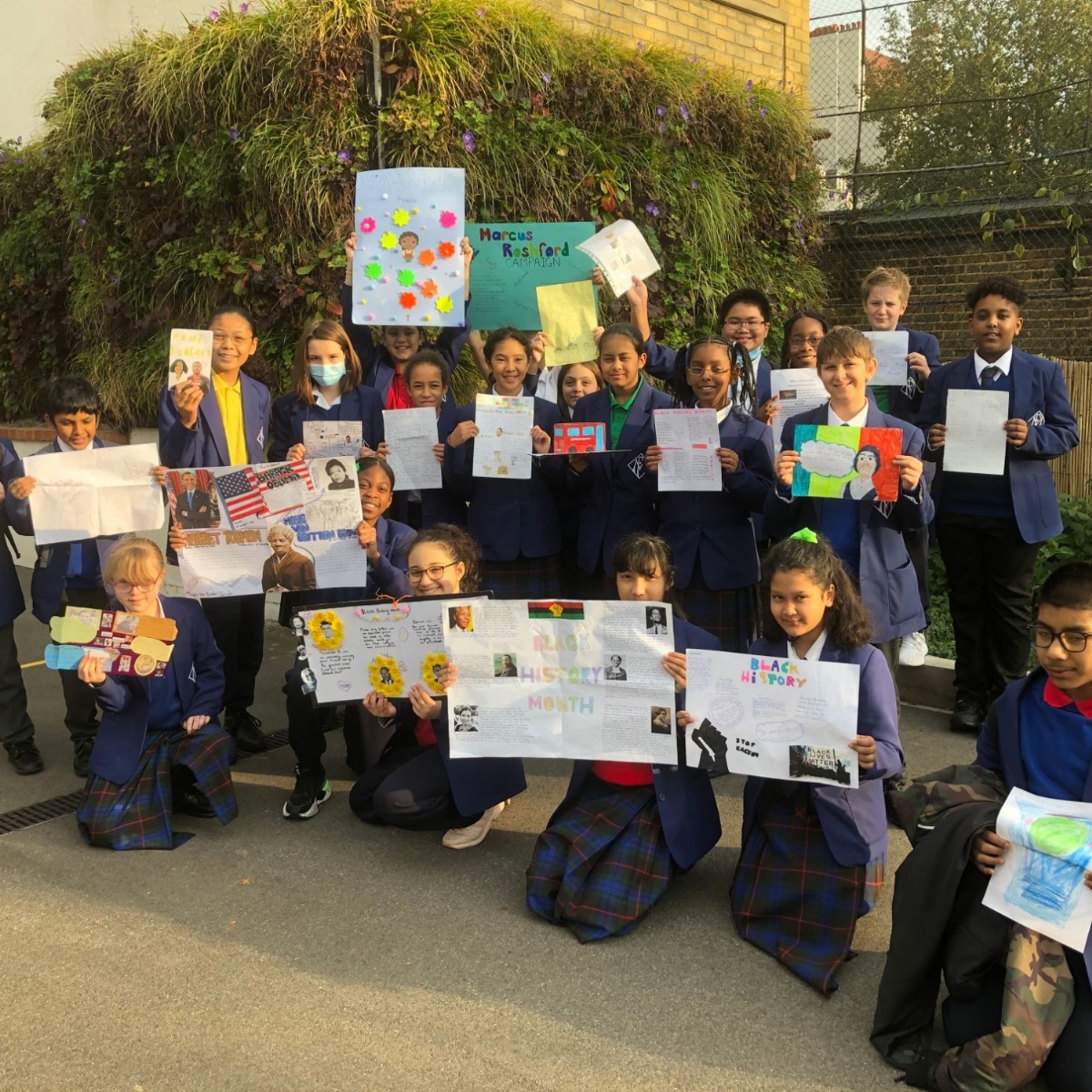 Maria Fidelis Catholic School FCJ - Year 7s celebrate Black History